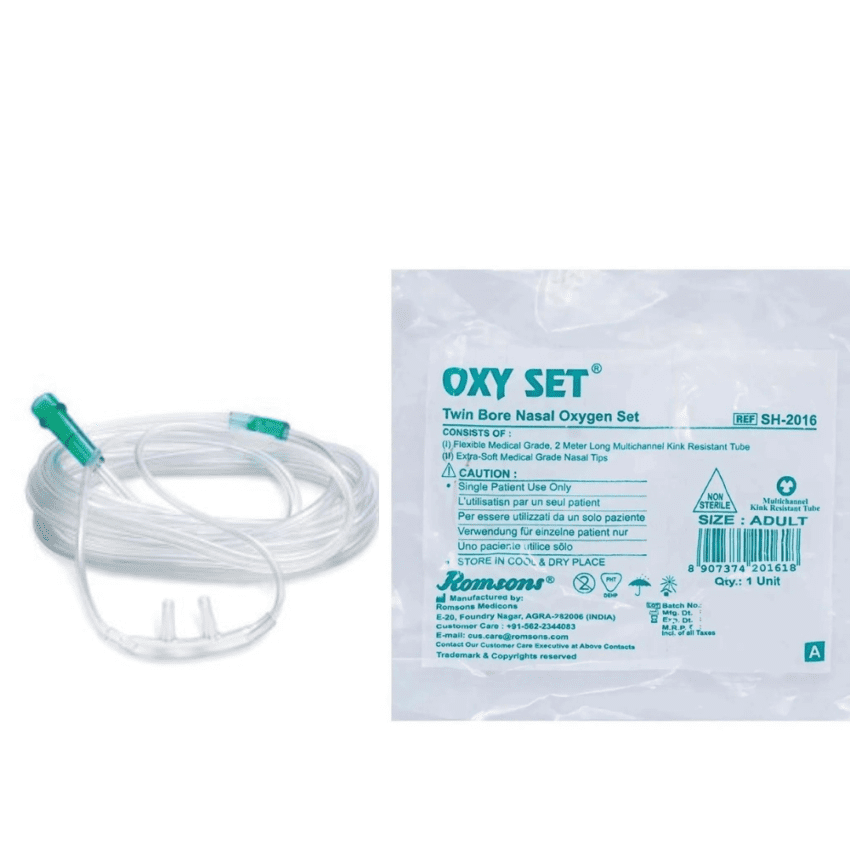 Romsons Oxy Set Nasal Oxygen Cannula - India’s Fastest Online Surgical ...